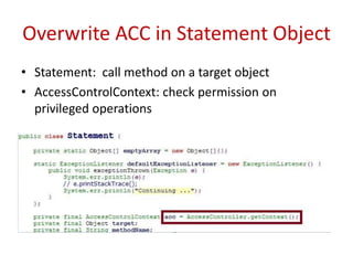 2013 syscan360 yuki_chen_syscan360_exploit your java native vulnerabilities on win7jre7 in one ...