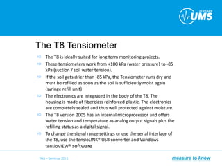2013 tms gvu tensiometer | PPTX
