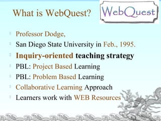 2013 Let's WebQuest | PPT | Internet for Beginners | Internet