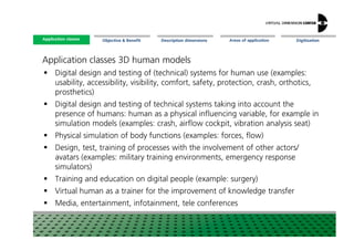 3D Human Models: VDC-Whitepaper | PDF