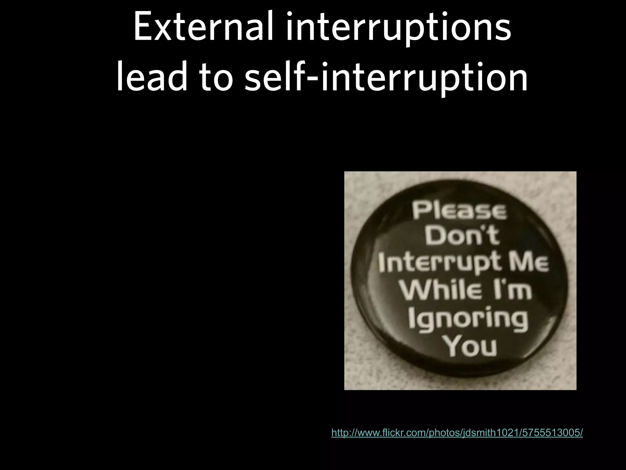 The Interruptive Nature of Operations: A World of Squirrels and Shiny ...