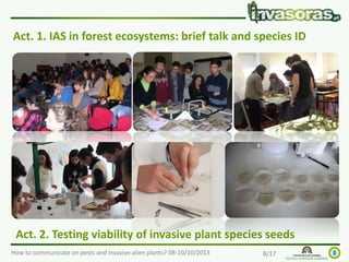 Forest Invaders – the outcomes of a project about invasive species inside and outside the ...
