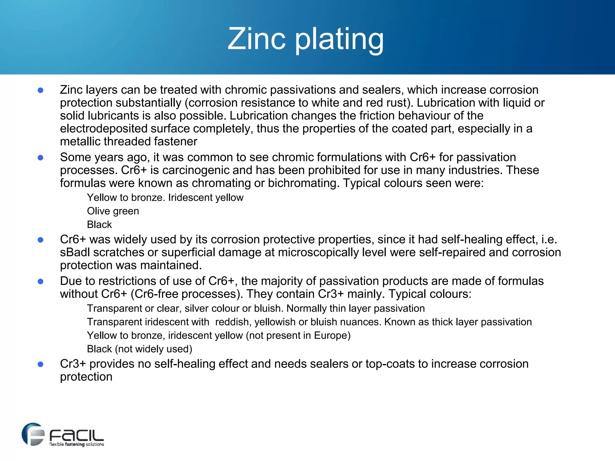 Zinc and zinc alloy plating | PDF