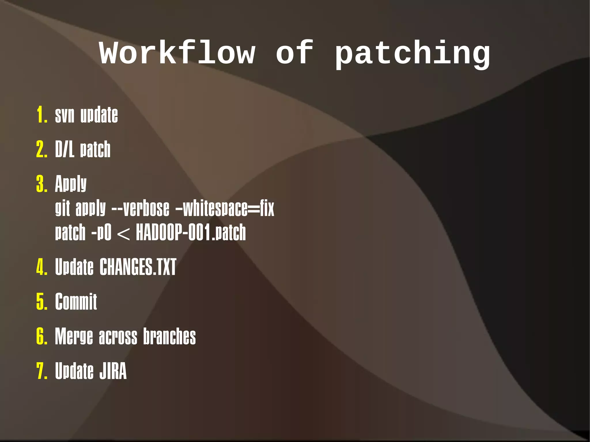 2014 01-02-patching-workflow | ODP | Computing | Technology & Computing