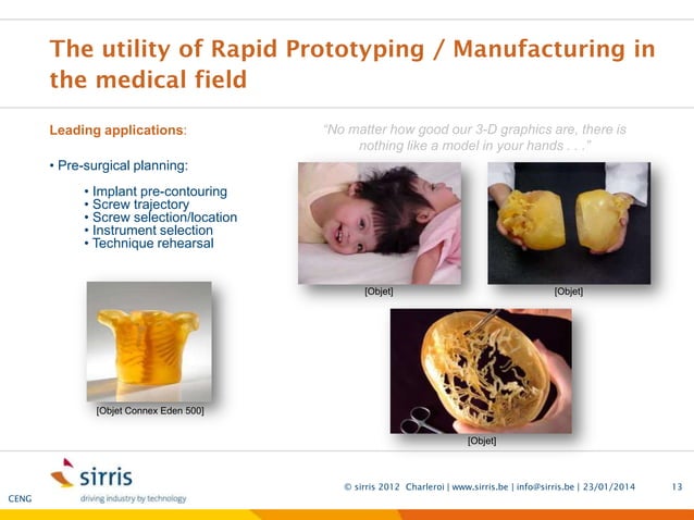 Additive manufacturing for biomedical applications | PDF