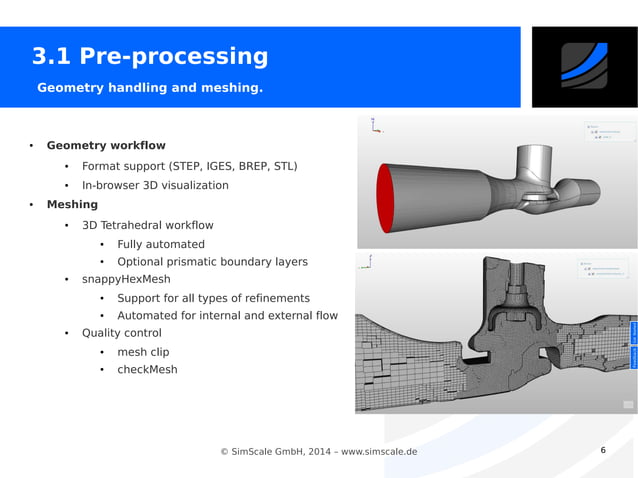 openFoam Hangout on Air #2 - Cloud Simulation, presentation by SimScale | PPT