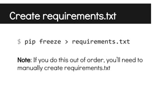 Building a Django App with Heroku | PPT