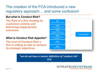 Enabling Effective Conduct Risk | PPTX