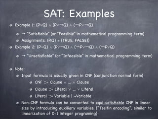 Introduction to Max-SAT and Max-SAT Evaluation | PDF