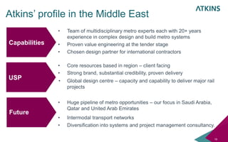 Global rail opportunities- Atkins March 2014 | PPT