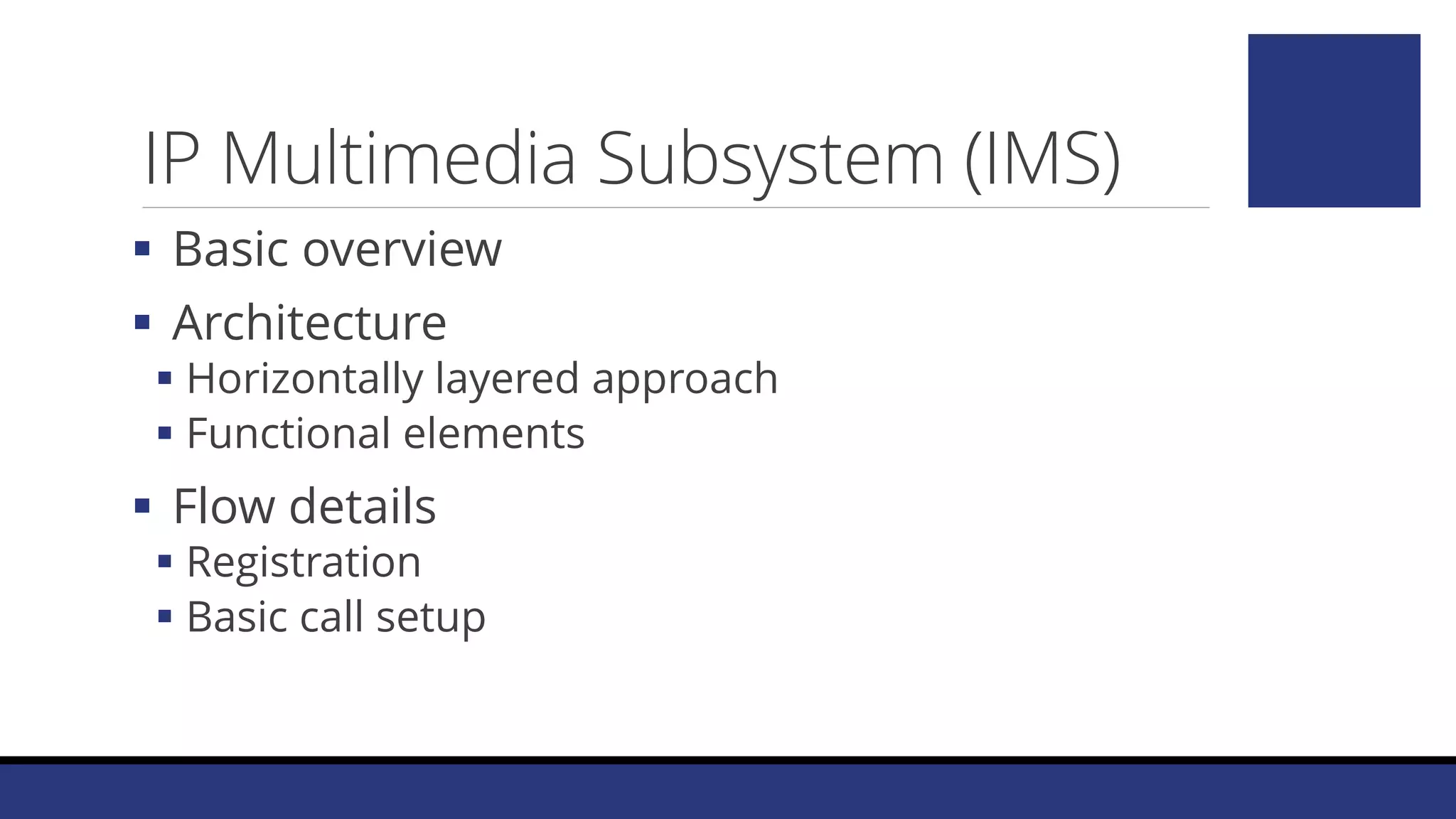 IMS Signaling (Rev. 3) | PPT