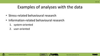 Collecting a dataset of information behaviour in context | PPT