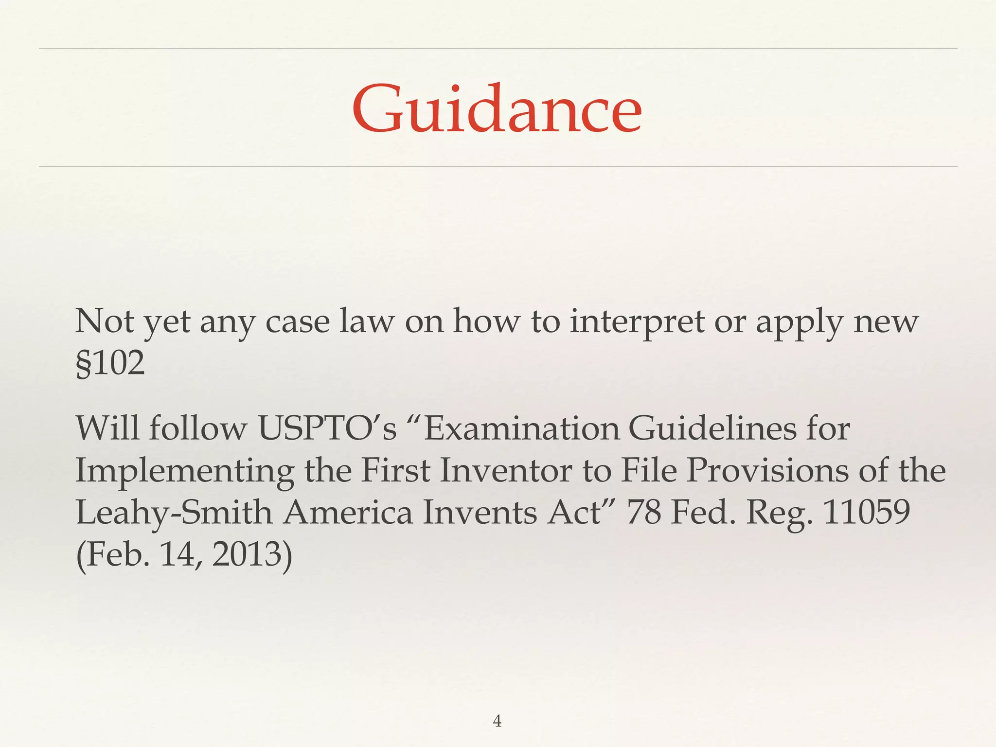 I’m so confused — what is prior art now? | PPT