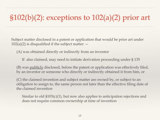 I’m so confused — what is prior art now? | PPT