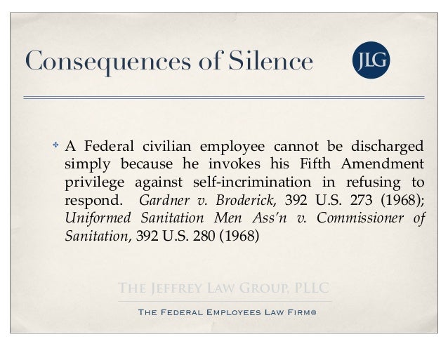 2014 03-20 do you have the right to remain silent? (jlg webinar)