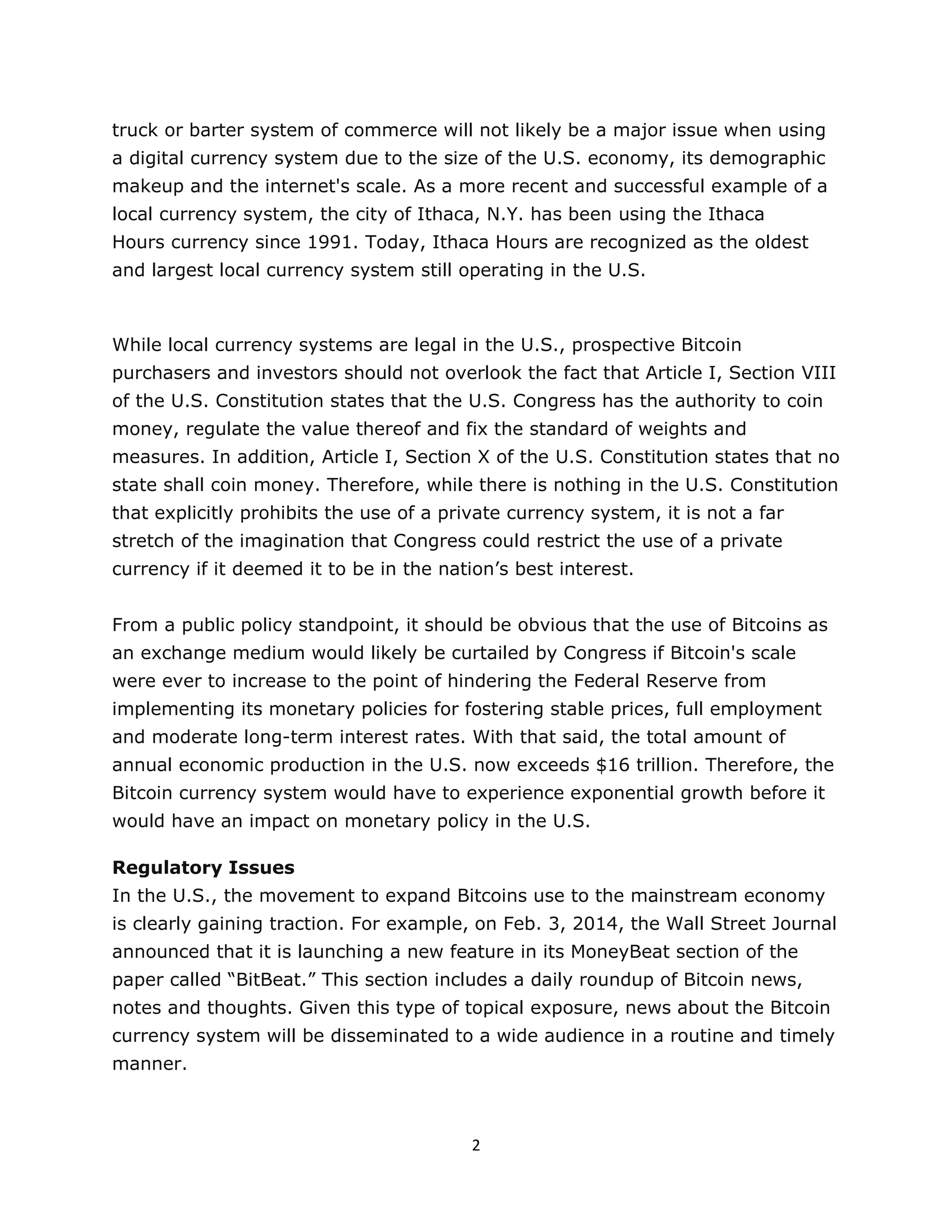 Bitcoin innovations and obstacles | PDF