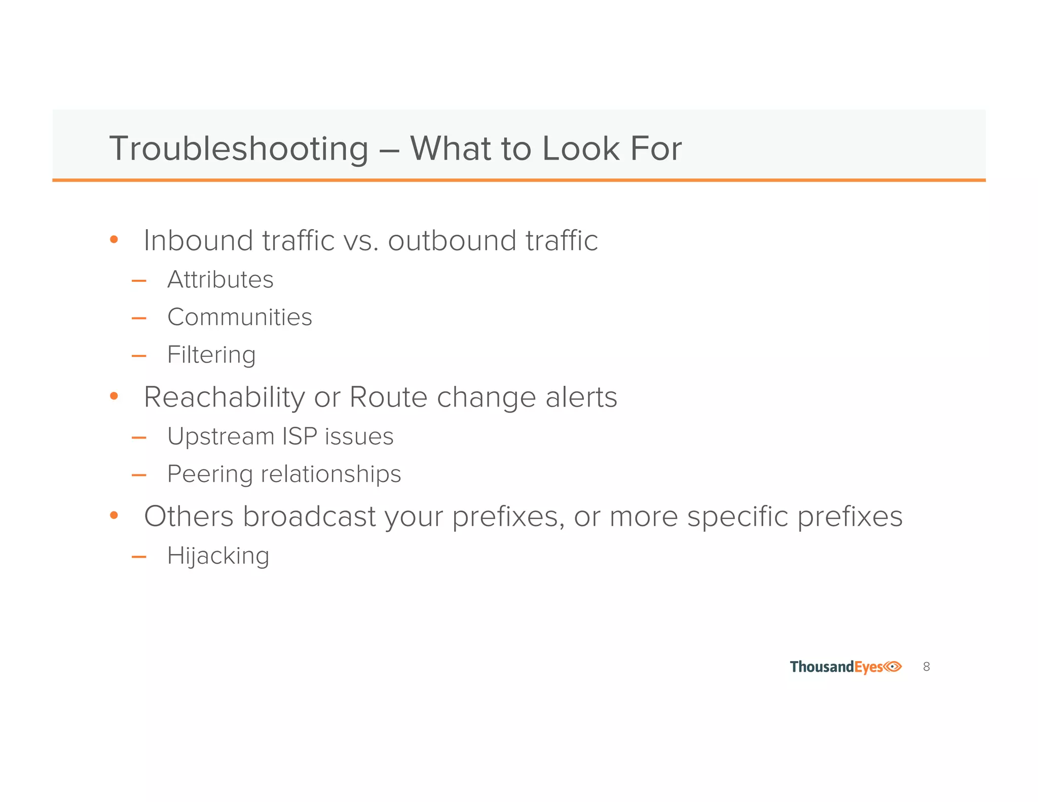 Visualizing and Troubleshooting BGP Routing | PPT