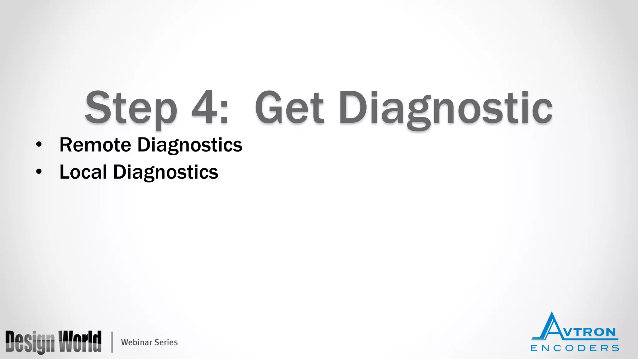 Four Steps to End Encoder Problems | PPTX