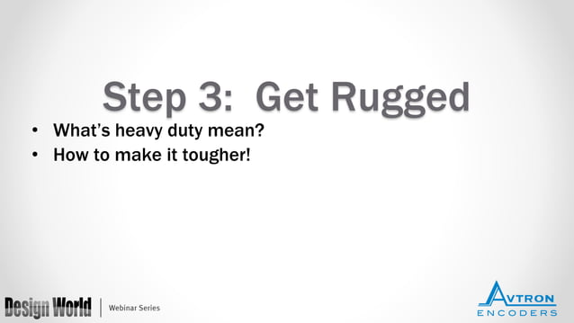 Four Steps to End Encoder Problems | PPTX