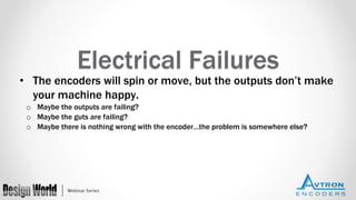 Four Steps to End Encoder Problems | PPT