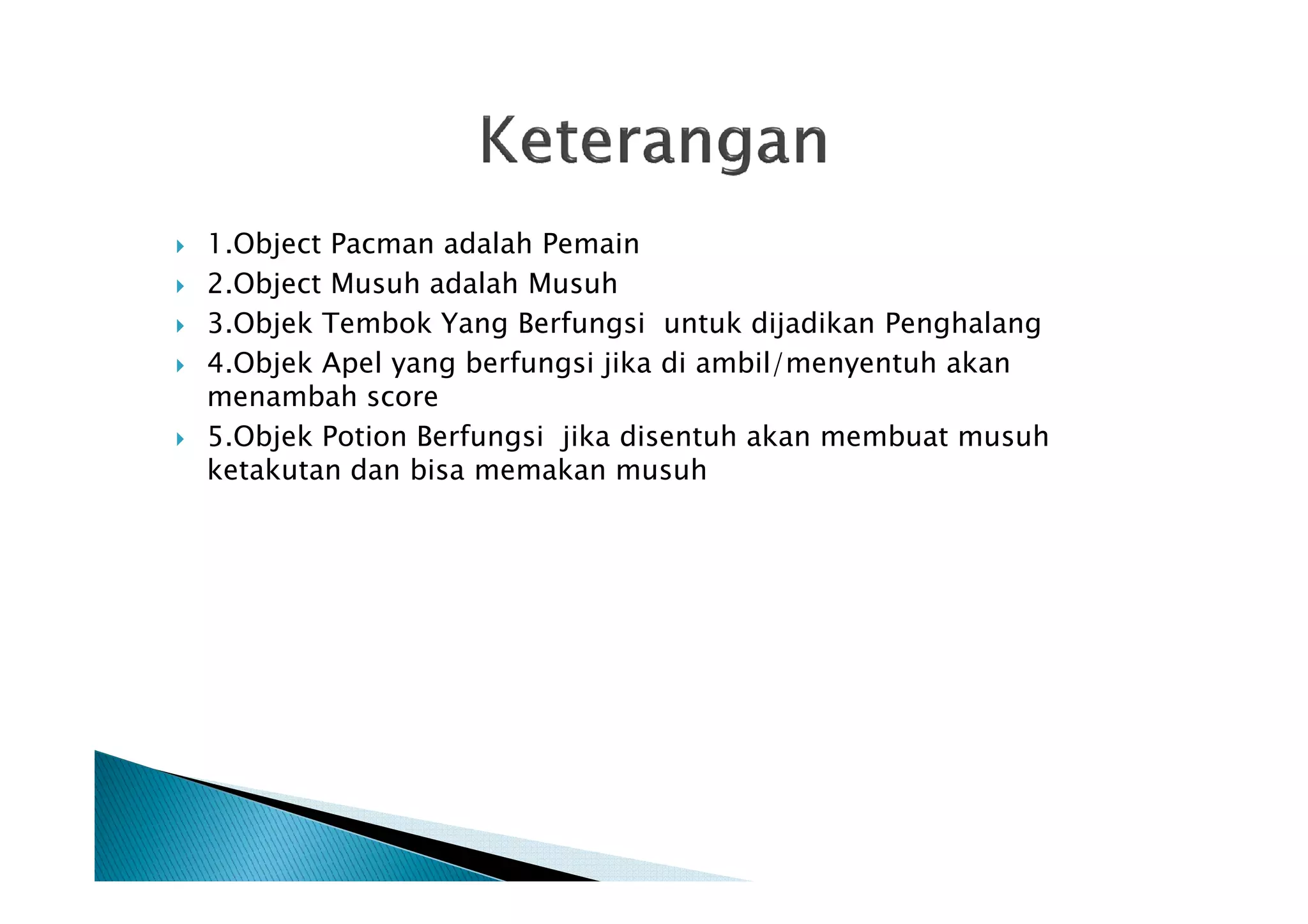 2014-05. Pembuatan game pacman menggunakan game maker | PDF