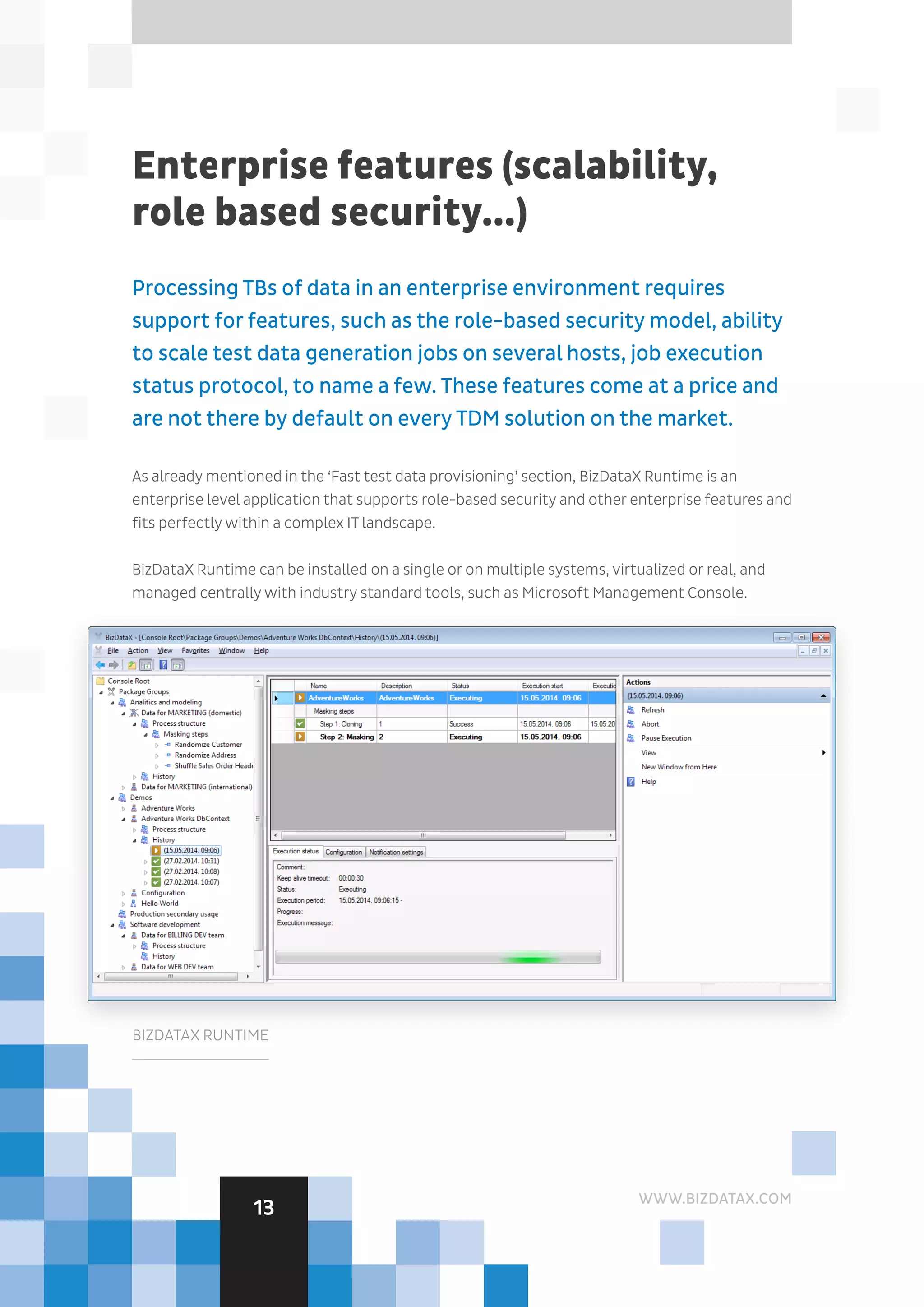 BizDataX White paper Test Data Management | PDF