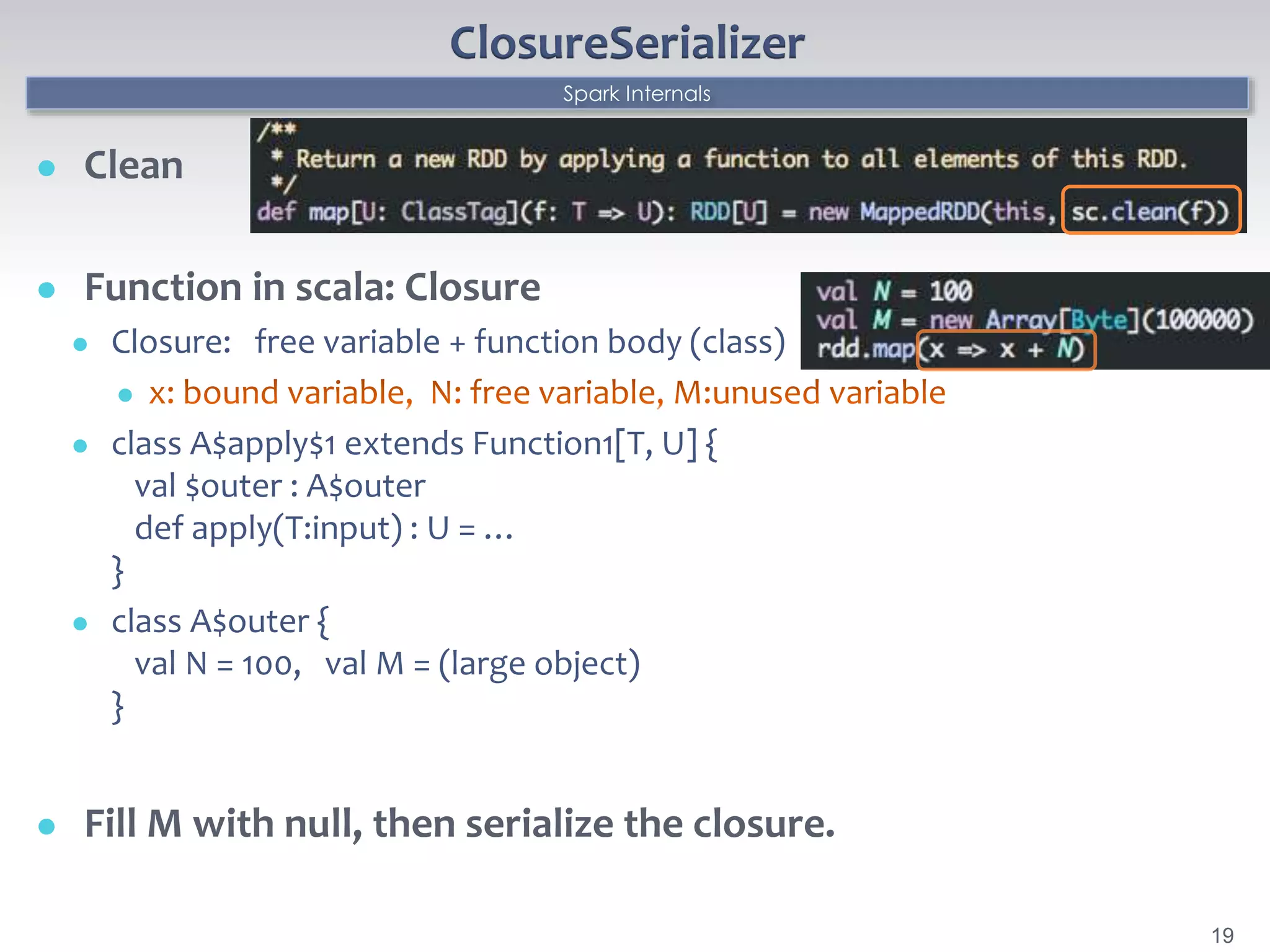 Spark Internals - Hadoop Source Code Reading #16 in Japan | PPTX