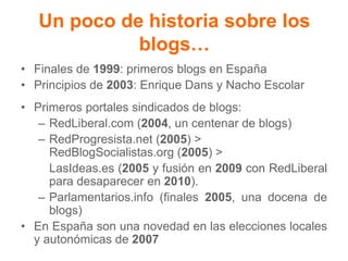 Los blogs políticos | PPT
