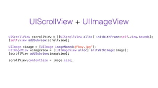 Tiling and Zooming ASCII Art @ iOSoho | PPT