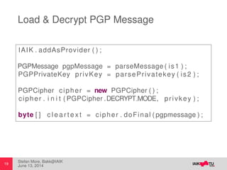 OpenPGP Message Format | PDF