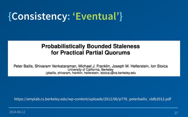 Consistency in Distributed Systems | PPT