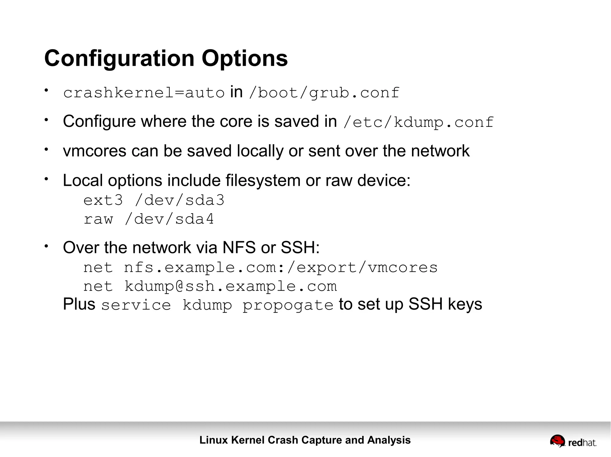 Linux Crash Dump Capture and Analysis | PPT