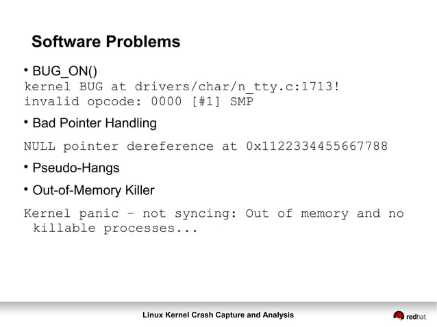 Linux Crash Dump Capture and Analysis | PPT