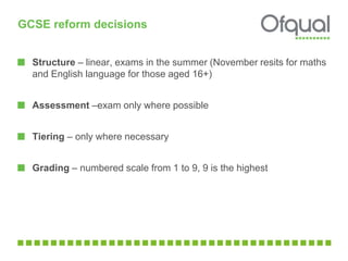 A level reform | PPTX