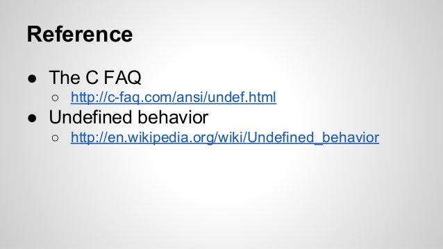 2014-06-26 - A guide to undefined behavior in c and c++ 2014-06-26 - A guide to undefined behavior in c and c++