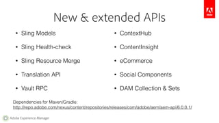 Experience Manager 6 Developer Features - Highlights | PPT