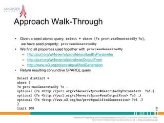 Query-generation-for-provo-data-201406 | PPTX | Databases | Computer ...