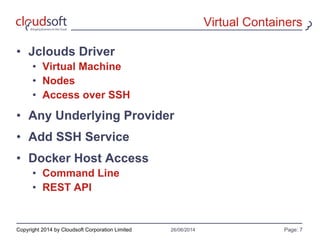 Intorduction to clocker at cloudstack european user group | PPT