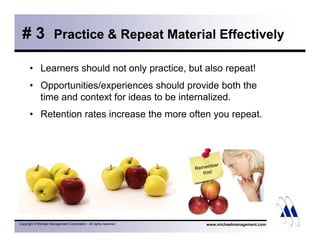 5 Ways To Make eLearning Stick | PPT