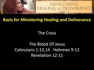 Ministering Healing & Deliverance (Part 3) - Ps Ashish Raichur | PPTX