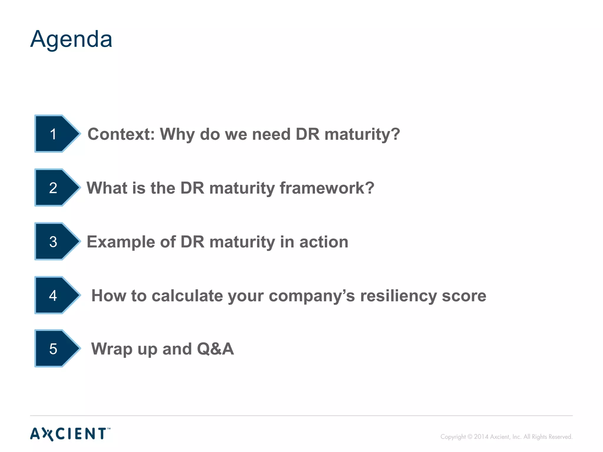 The Surprising Truth About Your Disaster Recovery Maturity Level | PDF