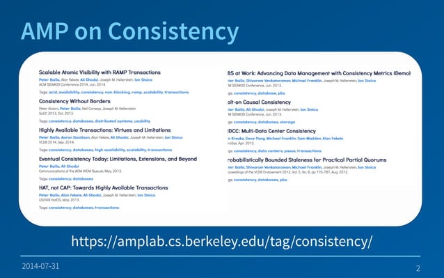 Consistency in Distributed Systems, Part 2 | PDF | Databases | Computer ...