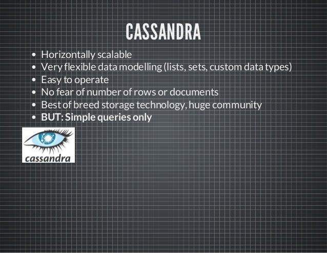 Olap With Spark And Cassandra