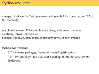 Oxford Digital Humanities Summer School | PPT