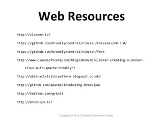 Clocker: Docker in the Cloud | PPT