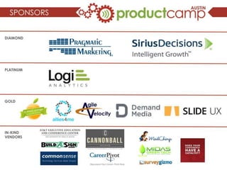 PCA13 Product Camp - Product Council | PPTX