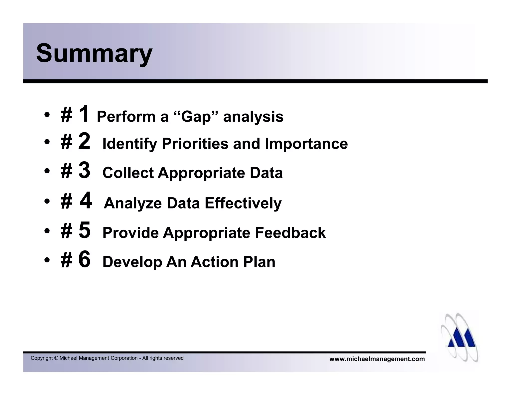 6 Steps to an Effective Needs Assessment | PDF