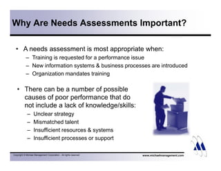 6 Steps to an Effective Needs Assessment | PDF