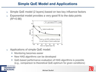Assessing Effect Sizes of Influence Factors Towards a QoE Model for ...