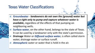 Topic: North Texas | Understanding Texas Water Rights | PDF